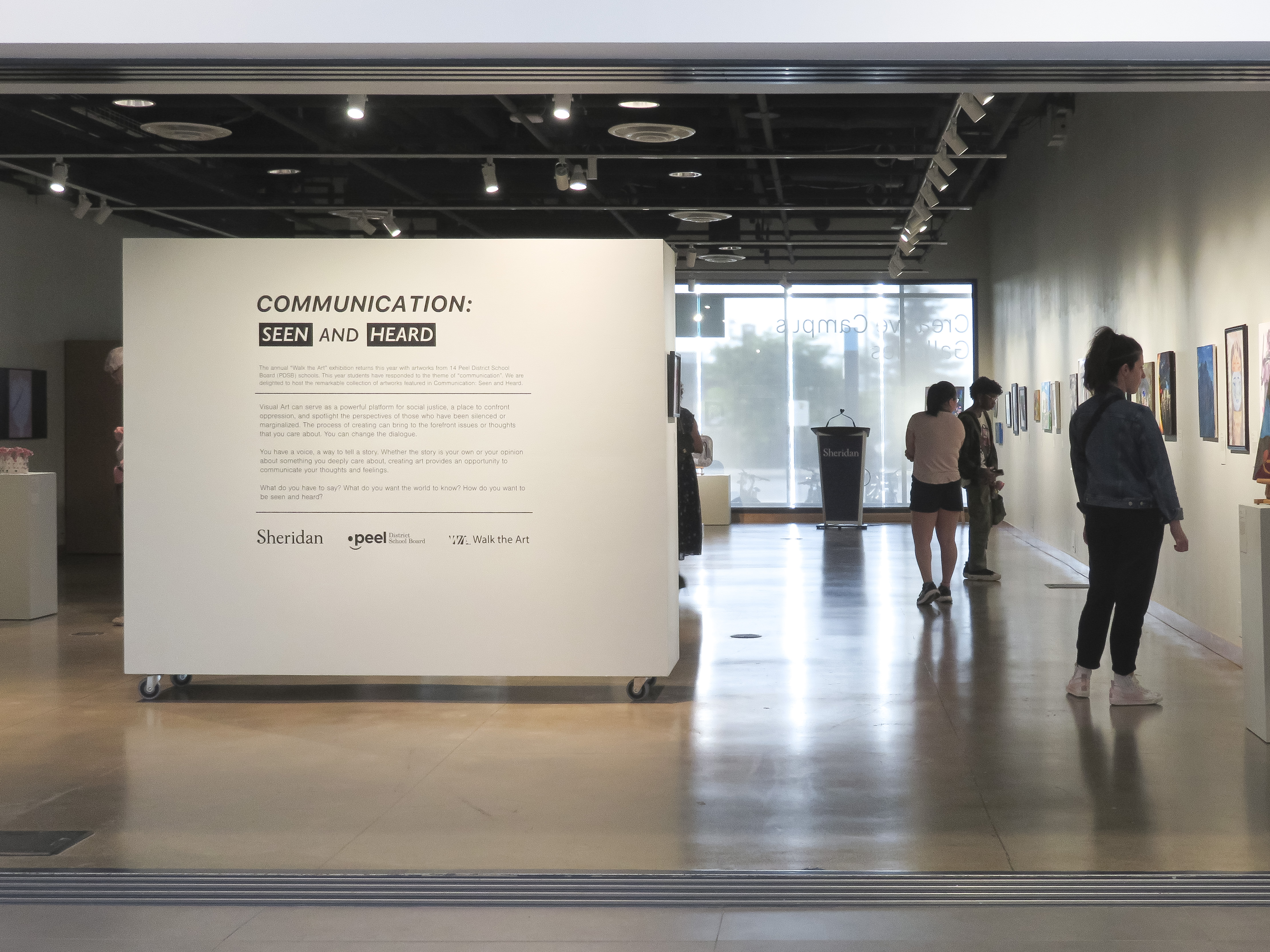communication: seen and heard walk the art 2024 – Creative Campus Galleries